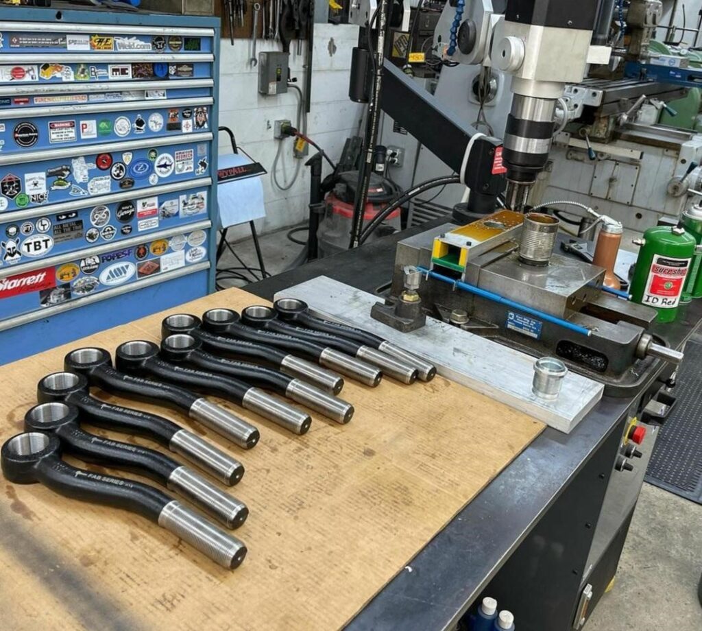 Production Tapping 1 ¾” Tire Rods - Flex Machine Tools