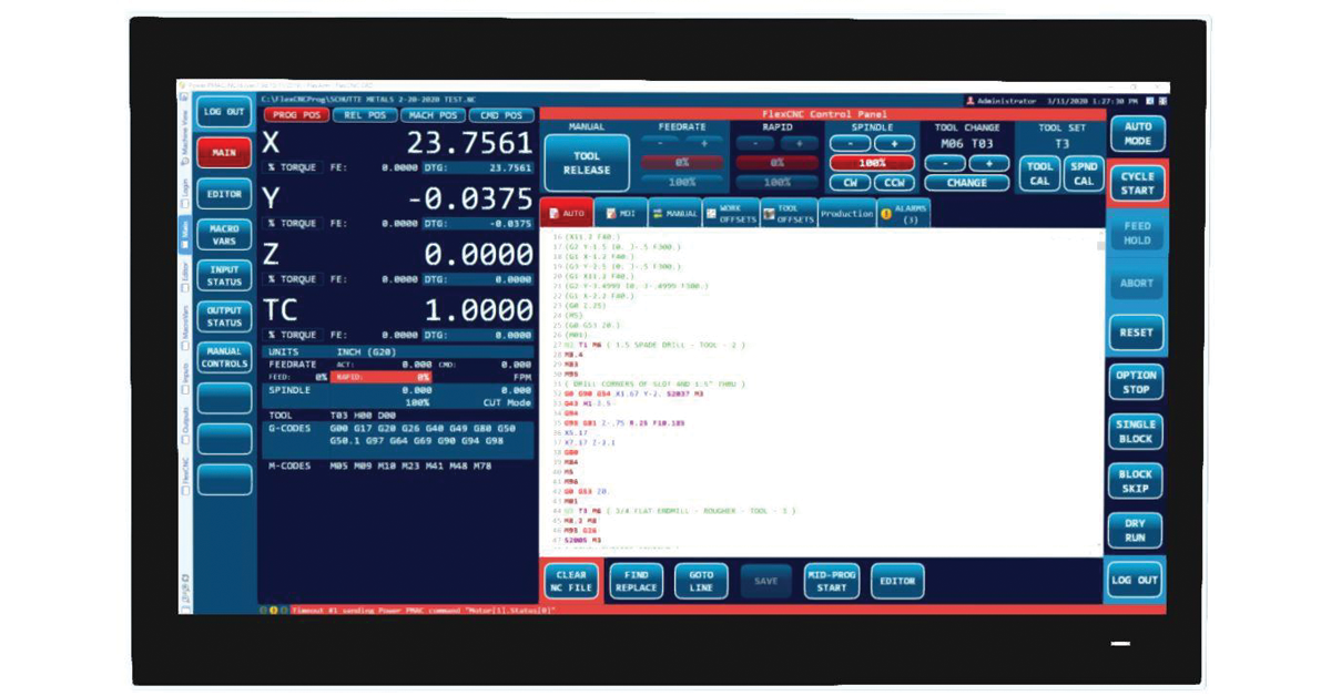 FlexCNC Control - Flex Machine Tools