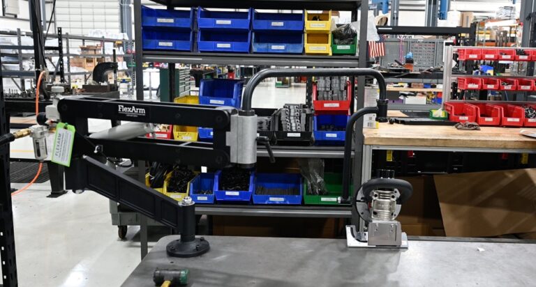 Effortless Control and Counterbalancing of Metabo Beveling Tool